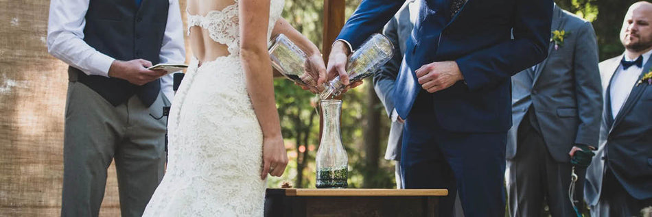 Custom Unity Glass – Weddings, Anniversaries – Lake Superior Art Glass