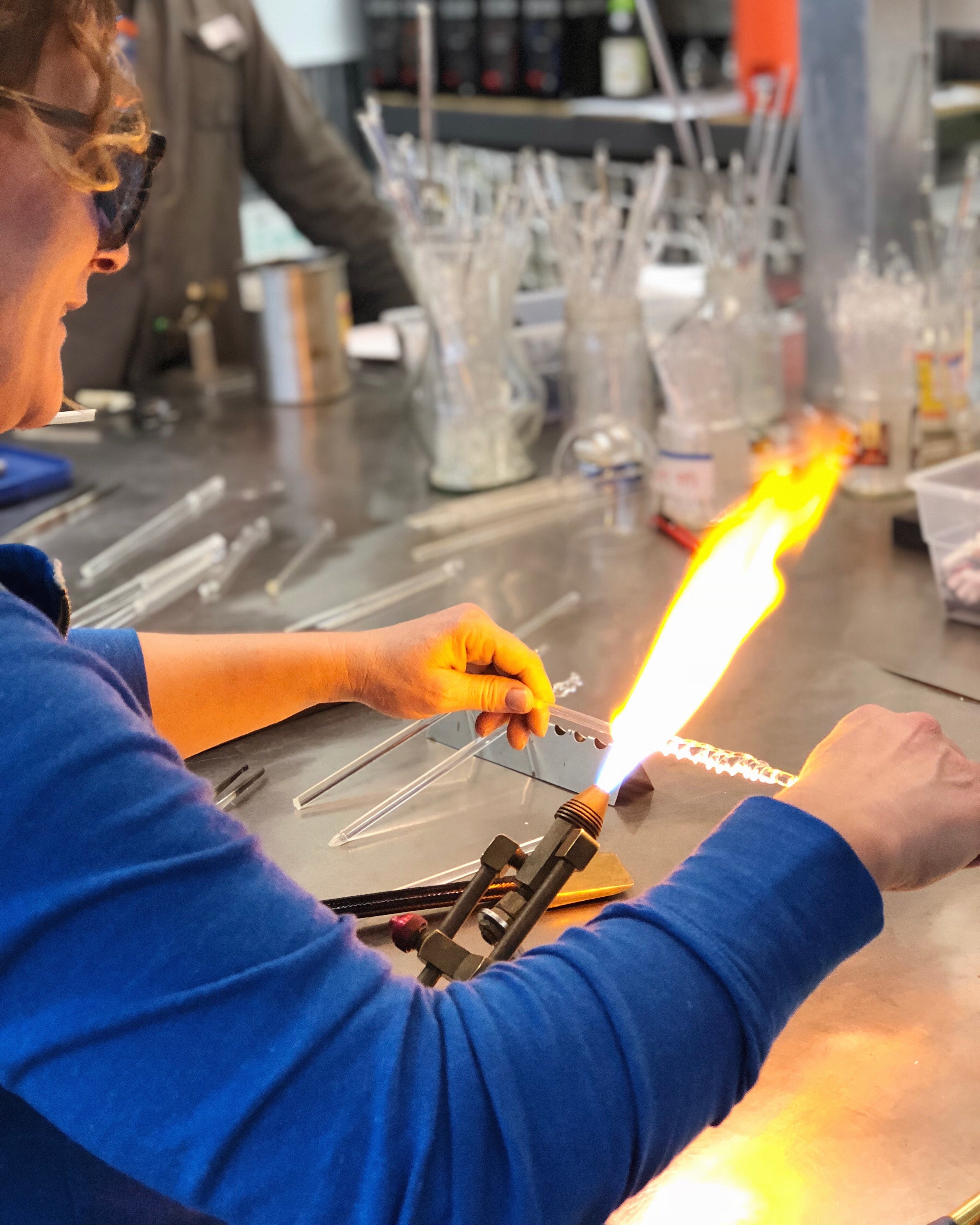 Glass Icicle Class: Create Handmade Winter Decor – Lake Superior Art Glass