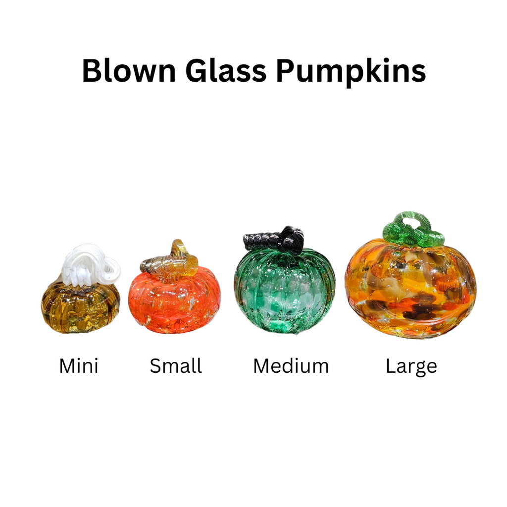 Large Blown Pumpkin – Lake Superior Art Glass