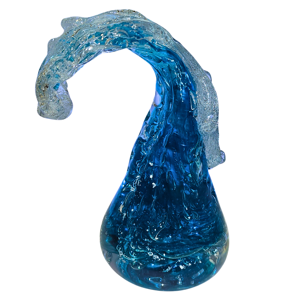 Memorial Wave Sculpture – Lake Superior Art Glass