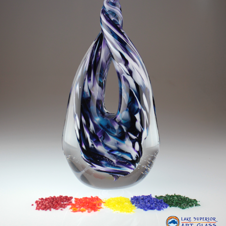 Unity Intertwined Sculpture – Lake Superior Art Glass