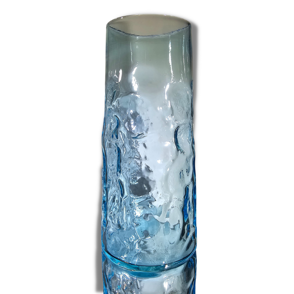Danté River Rock Vase-Color – Lake Superior Art Glass