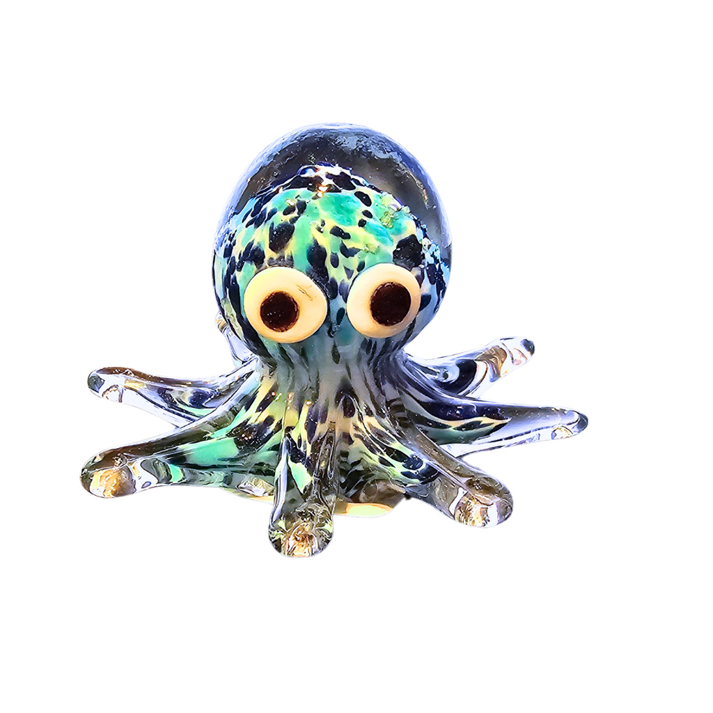 Glowing Octopus – Lake Superior Art Glass