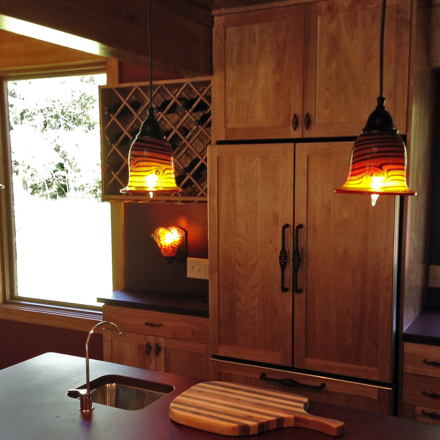 Custom Light Shades – Lake Superior Art Glass