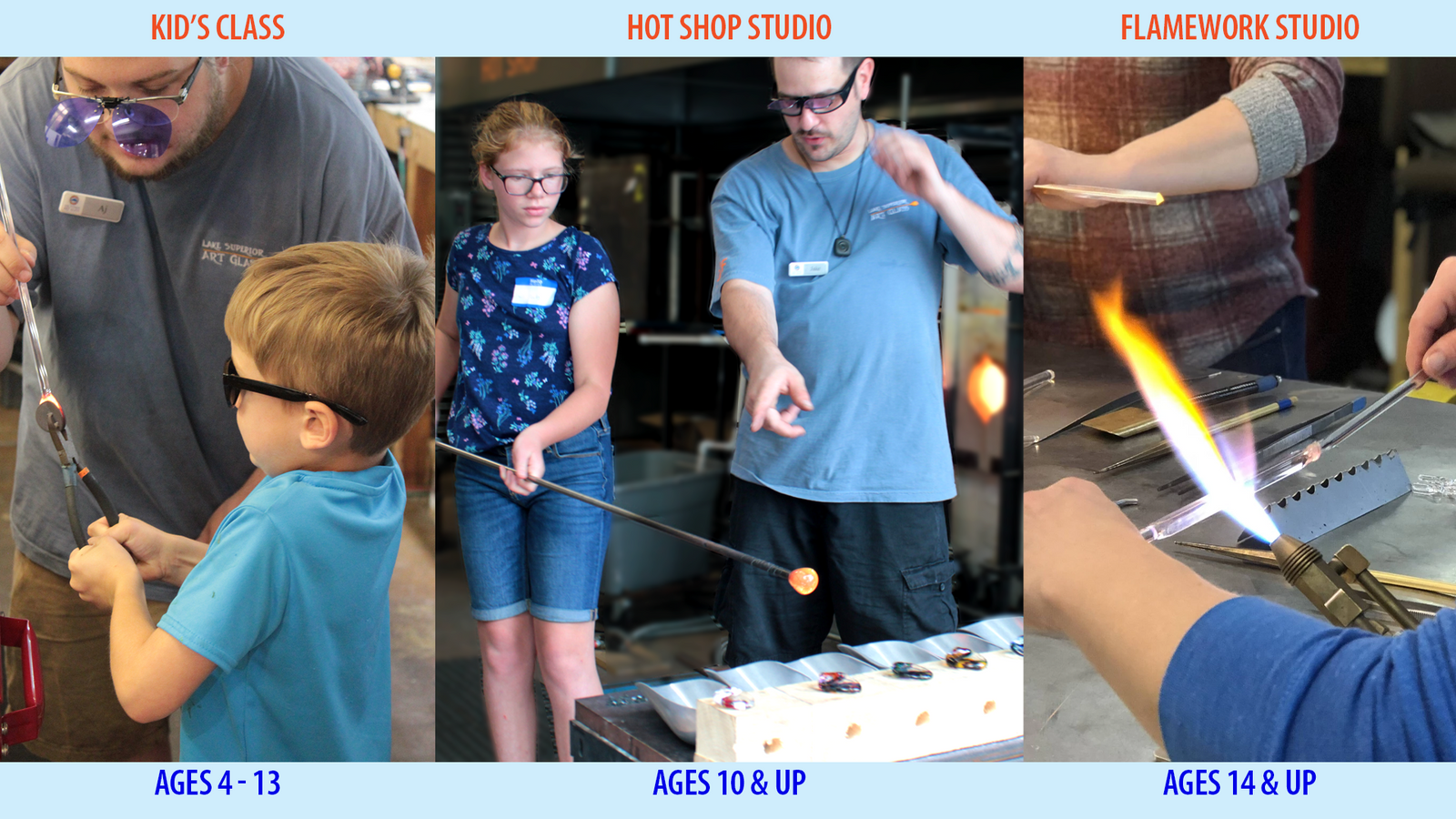 Family Holiday Glass Class – Lake Superior Art Glass