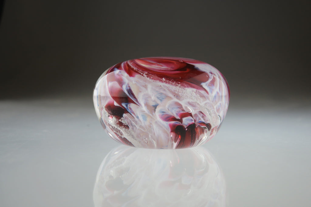 Memorial Paperweight – Lake Superior Art Glass
