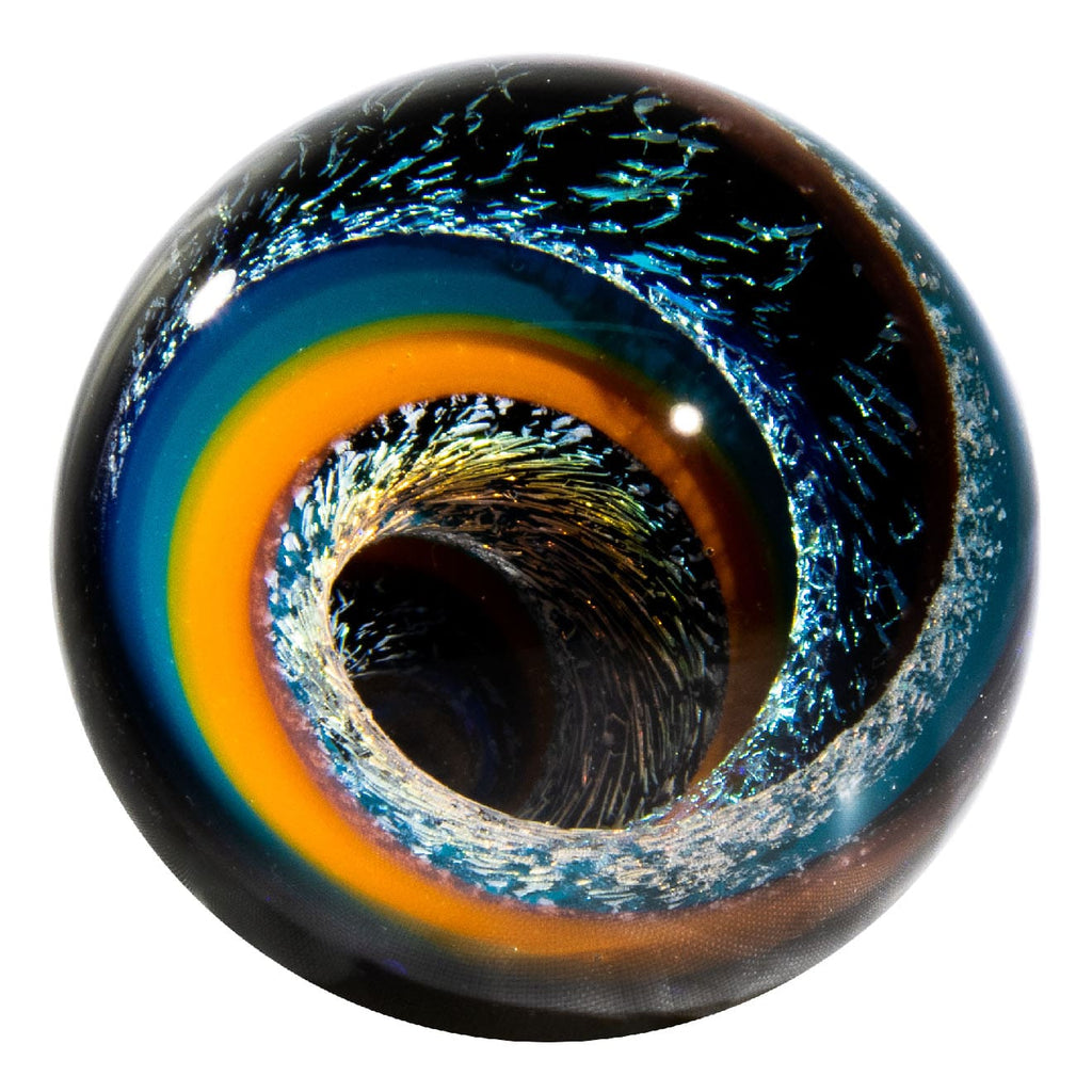 Rainbow Vortex Marble – Lake Superior Art Glass