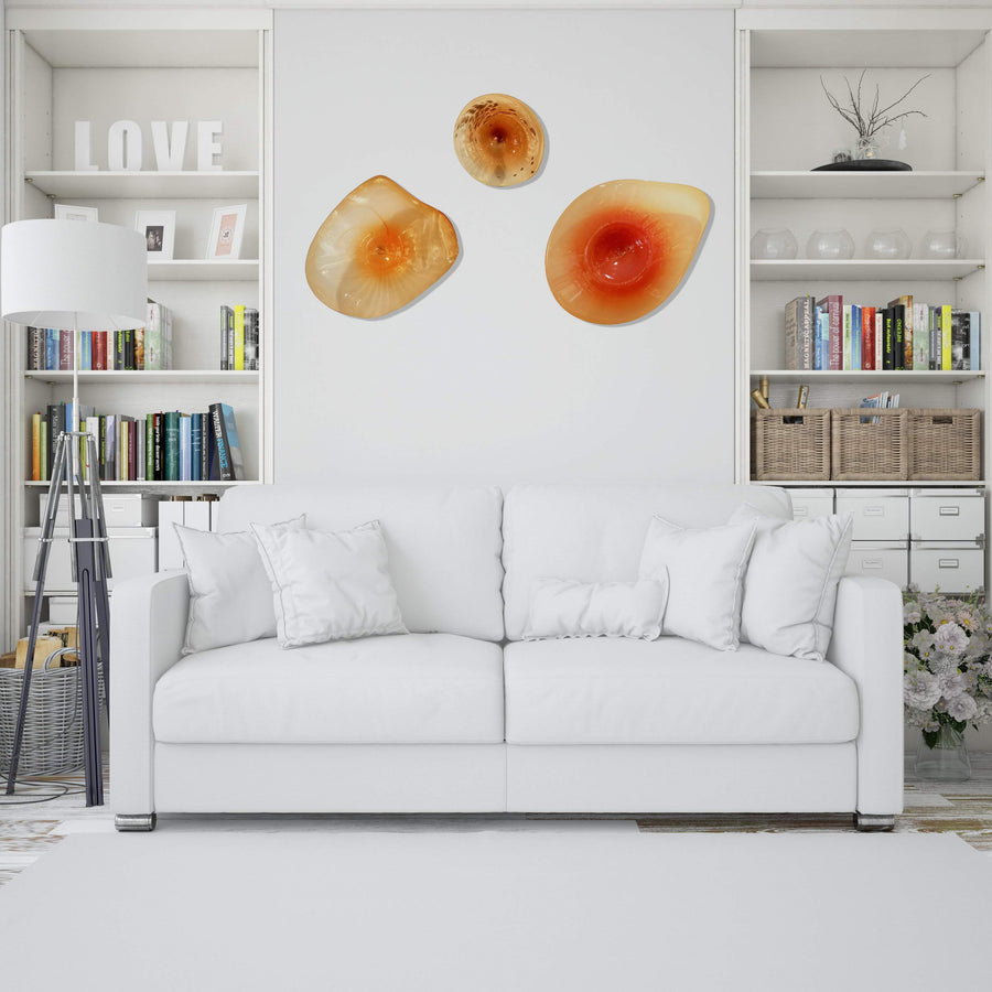 Custom Wall Flutters – Lake Superior Art Glass