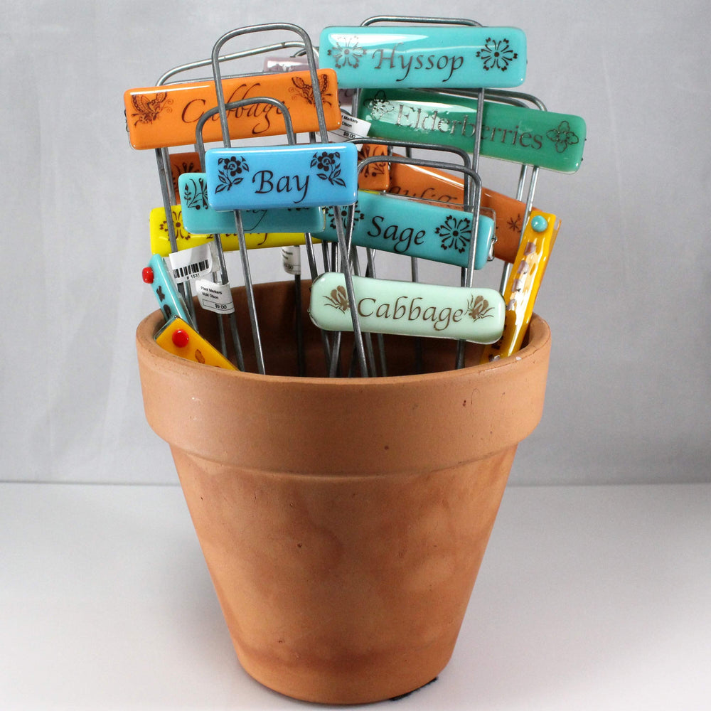 Garden Plant Marker Stakes – Lake Superior Art Glass